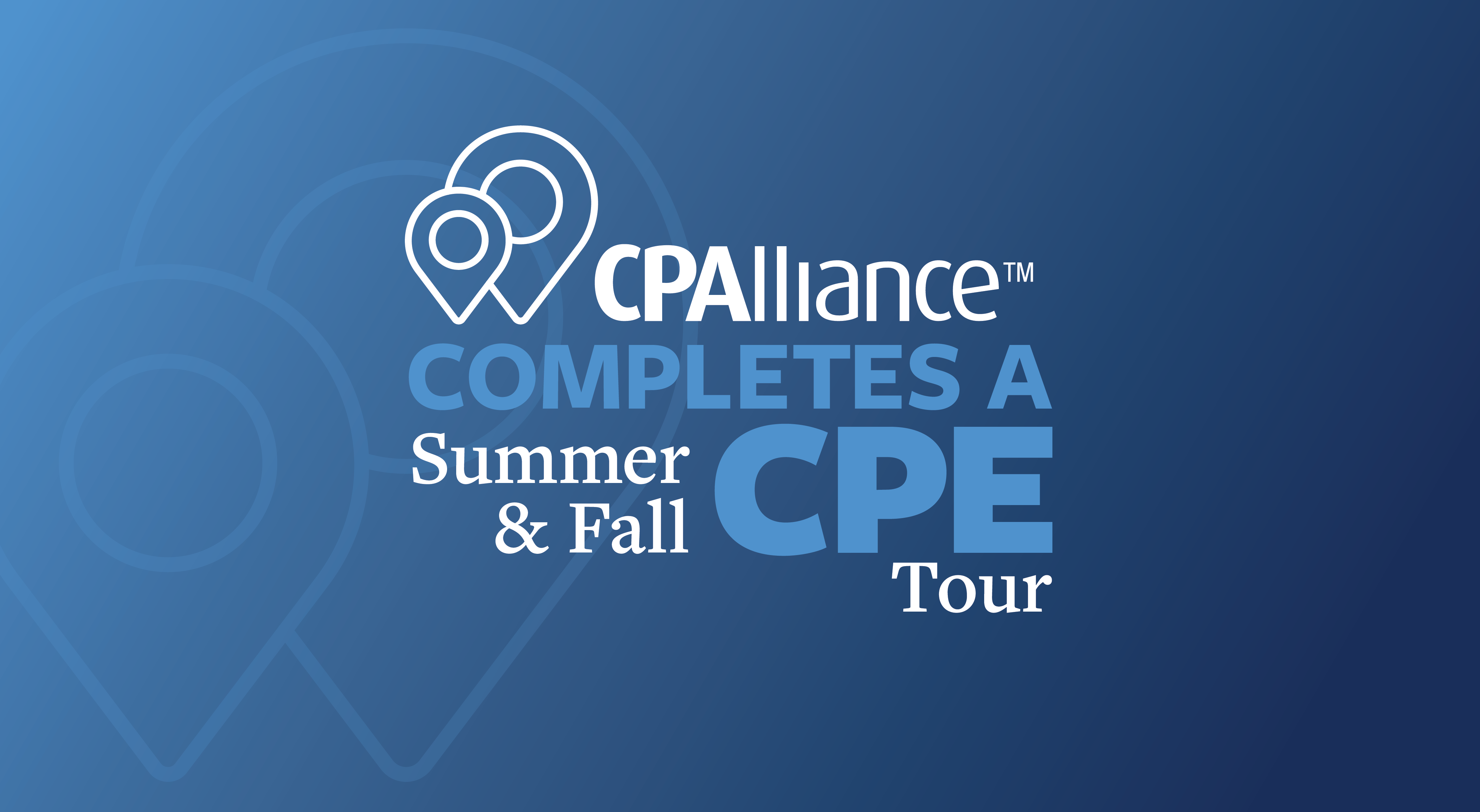 CPAlliance® Completes a Summer & Fall CPE Tour